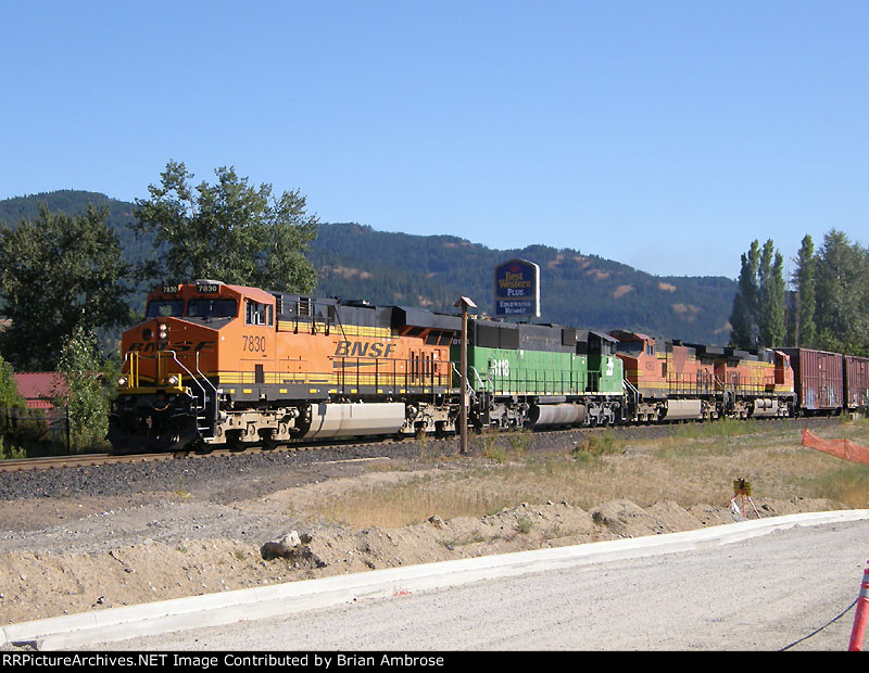 BNSF 7830 East